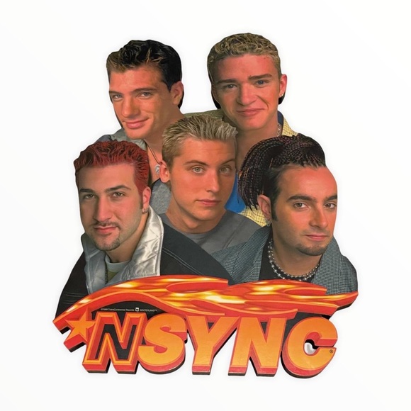 Wall Decor | Vintage 1999 Nsync Sign Display Wall Plaque | Poshmark